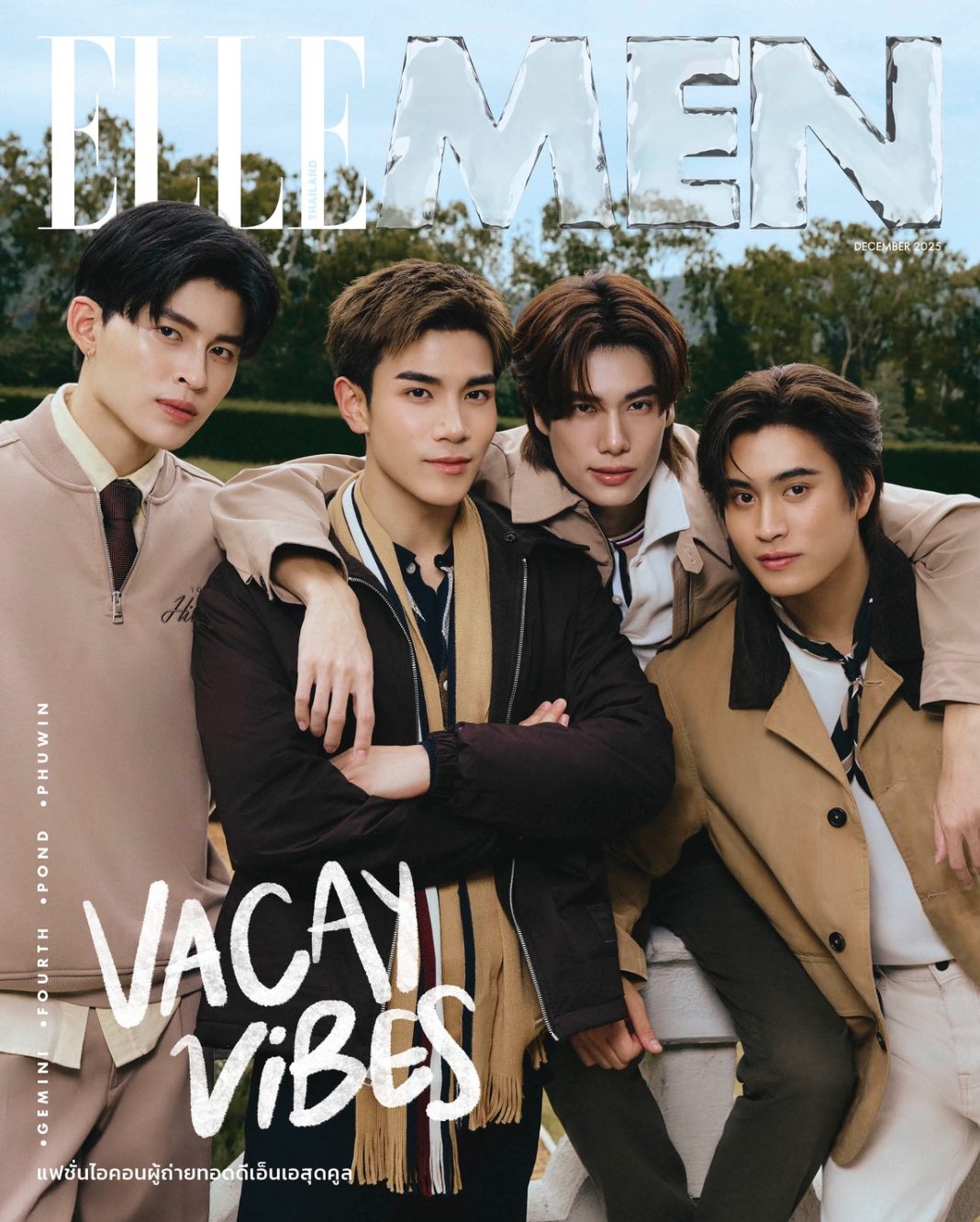 ELLE MEN COVER December 2025 - ELLE Men Thailand