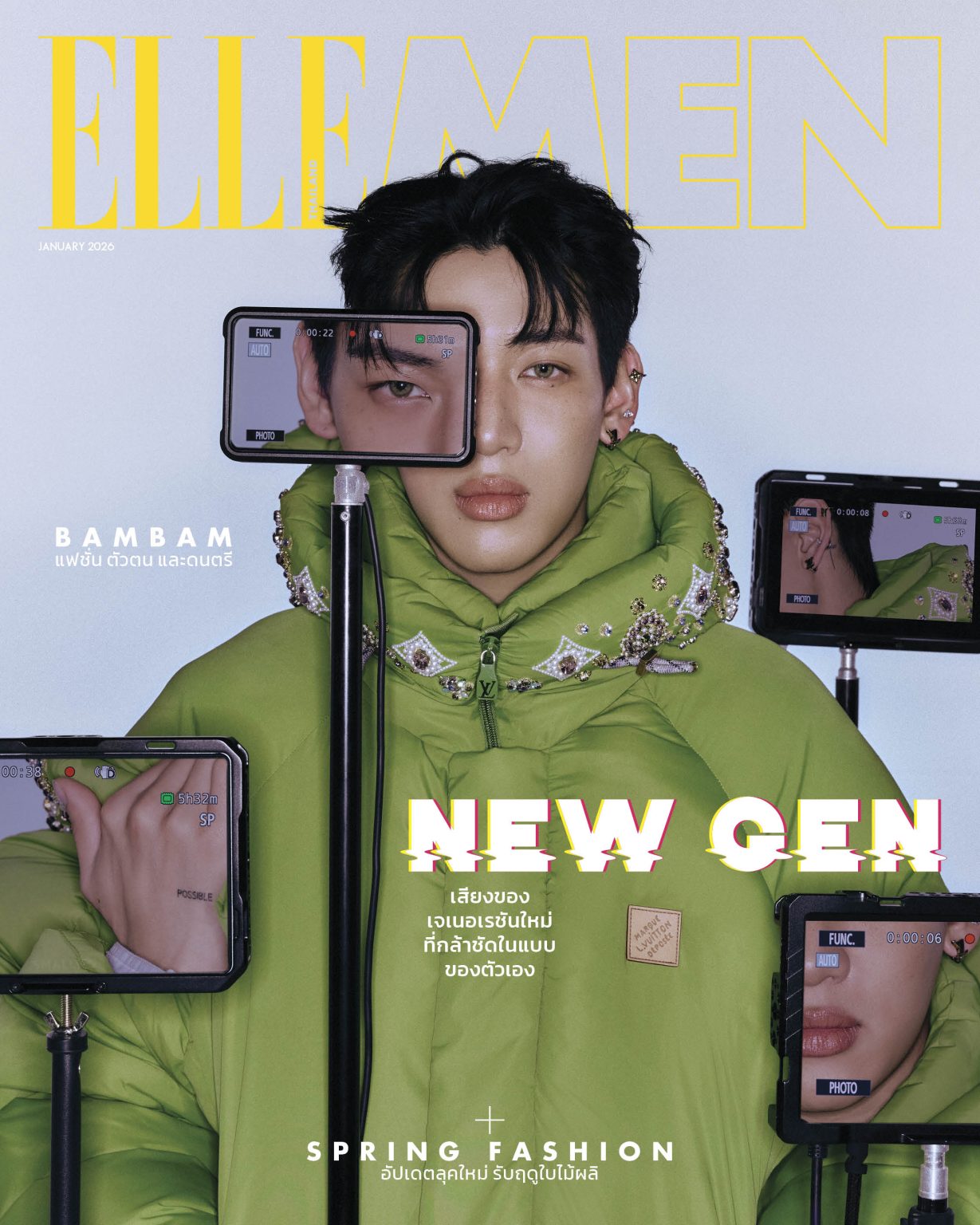 ELLE MEN COVER JANUARY 2026 - ELLE Men Thailand